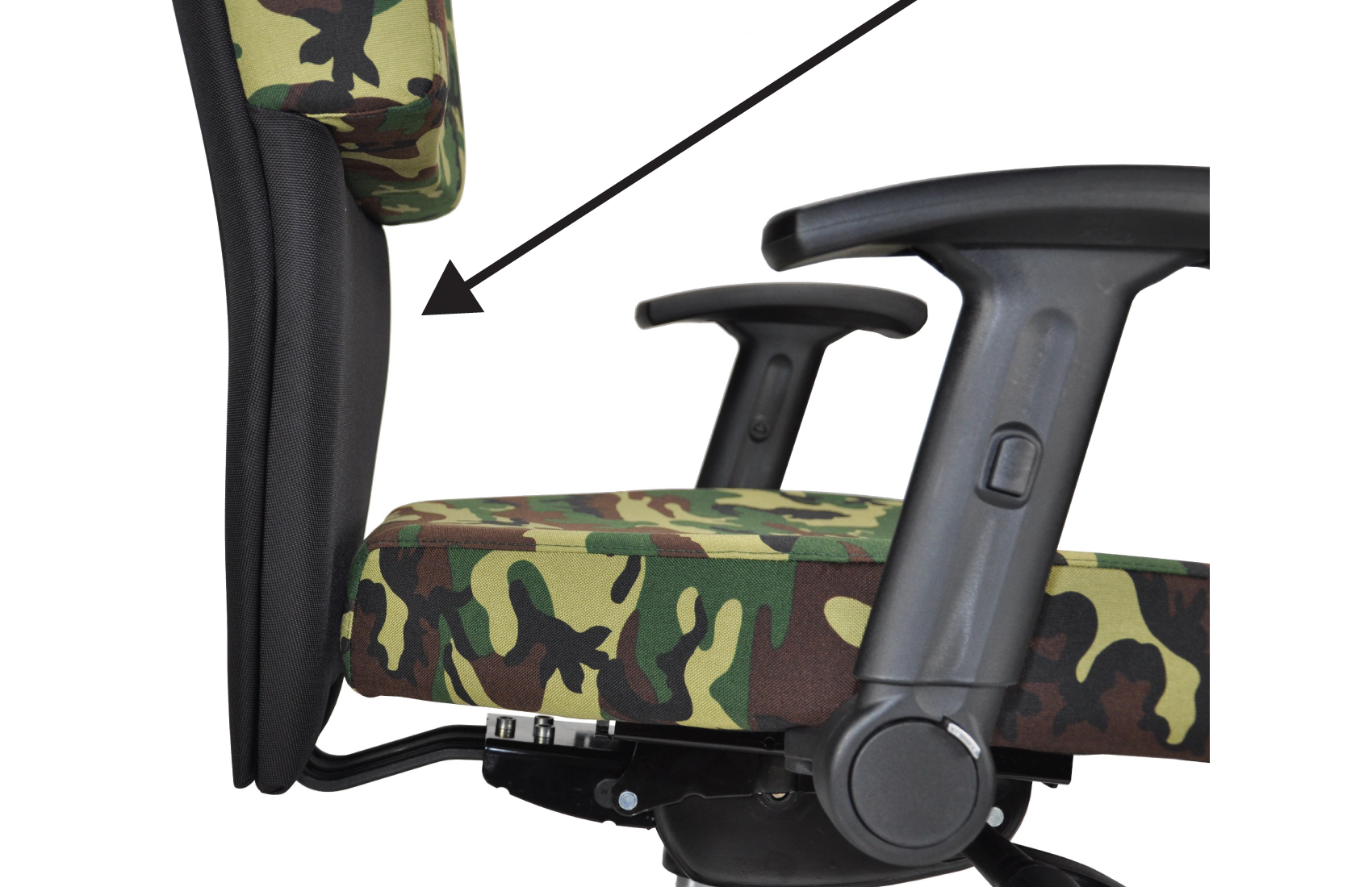 Shield Chair by Buzz Seating • Cop Chair • Law Enforcement Chair