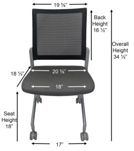Lineup Nesting Chair • Buzz Seating